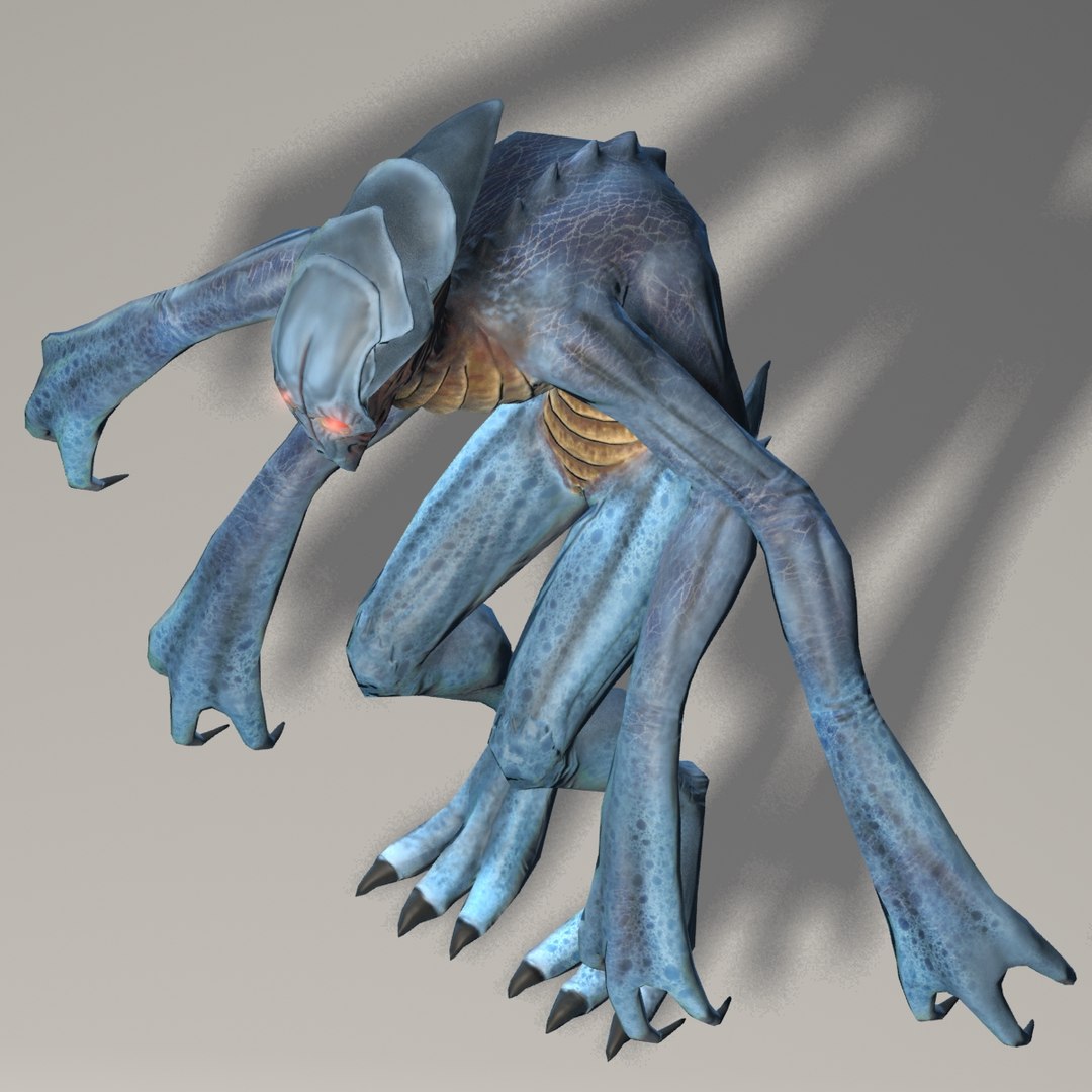 Alien Creature 3d Max