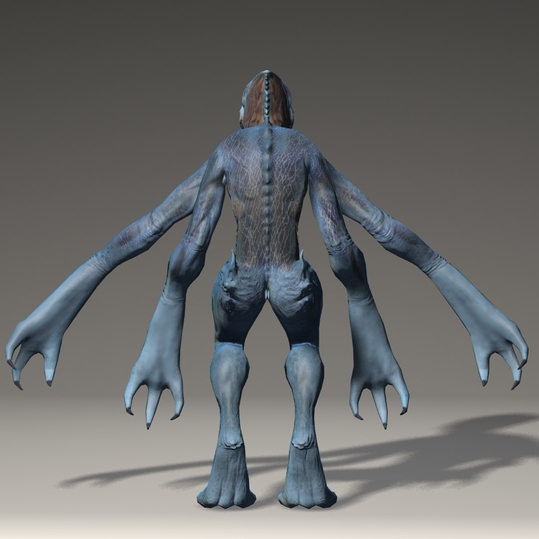 Alien Creature 3d Max