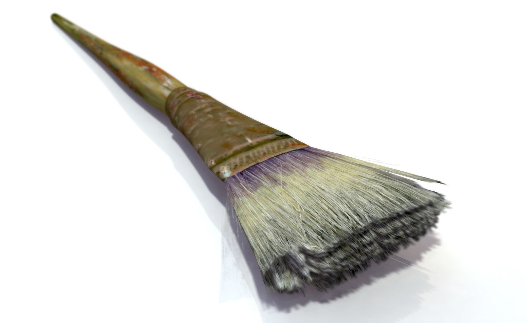 3d Model Paint Paintbrush
