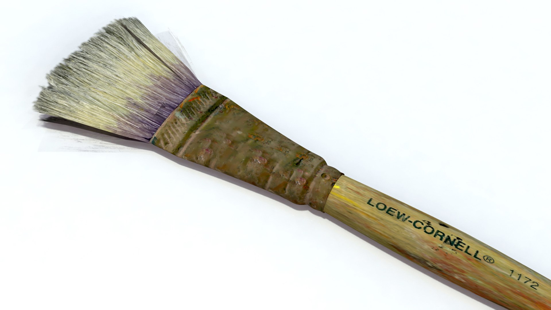 3d Model Paint Paintbrush