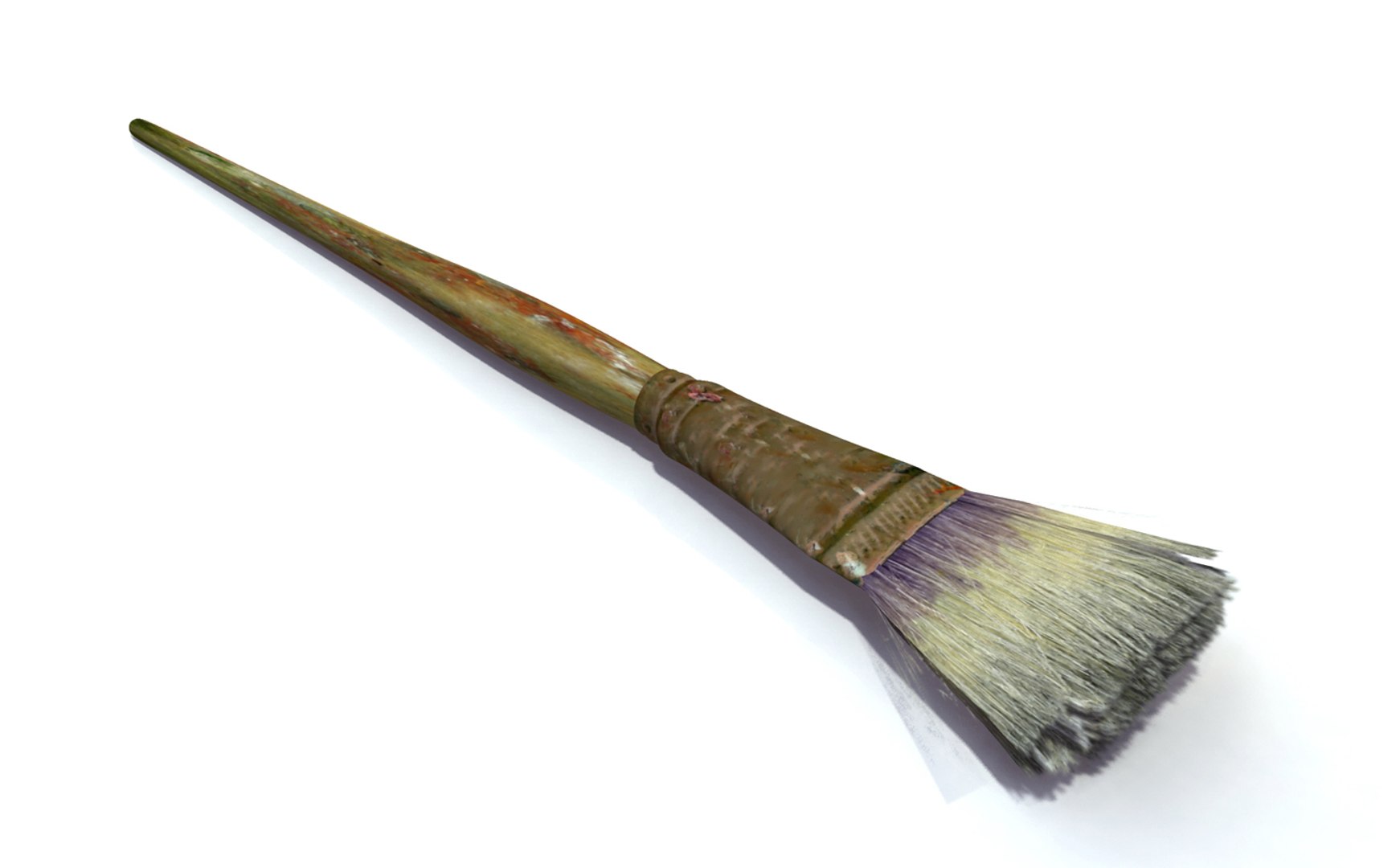 3d Model Paint Paintbrush