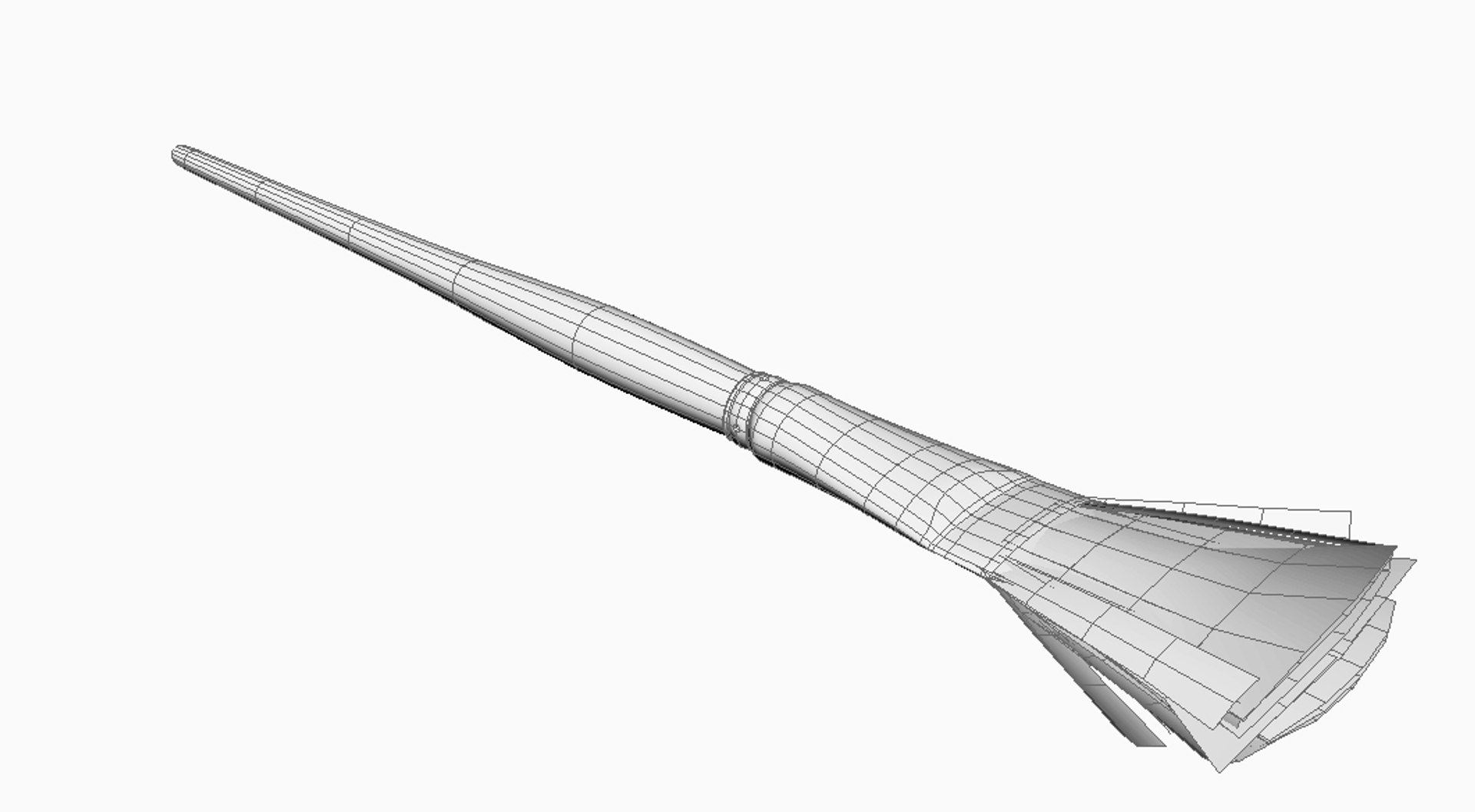 3d Model Paint Paintbrush