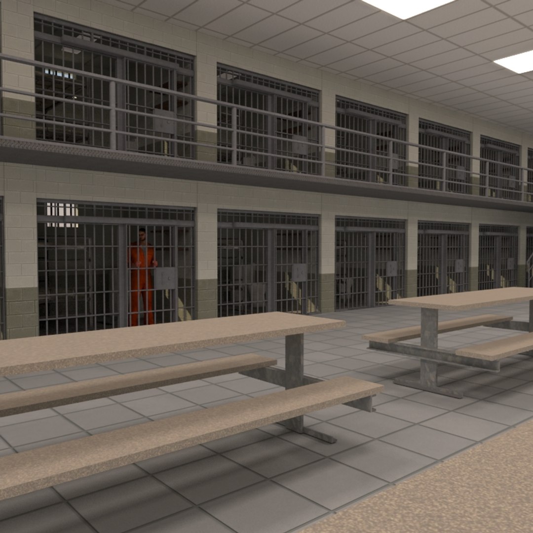 Max Interior Prison Block