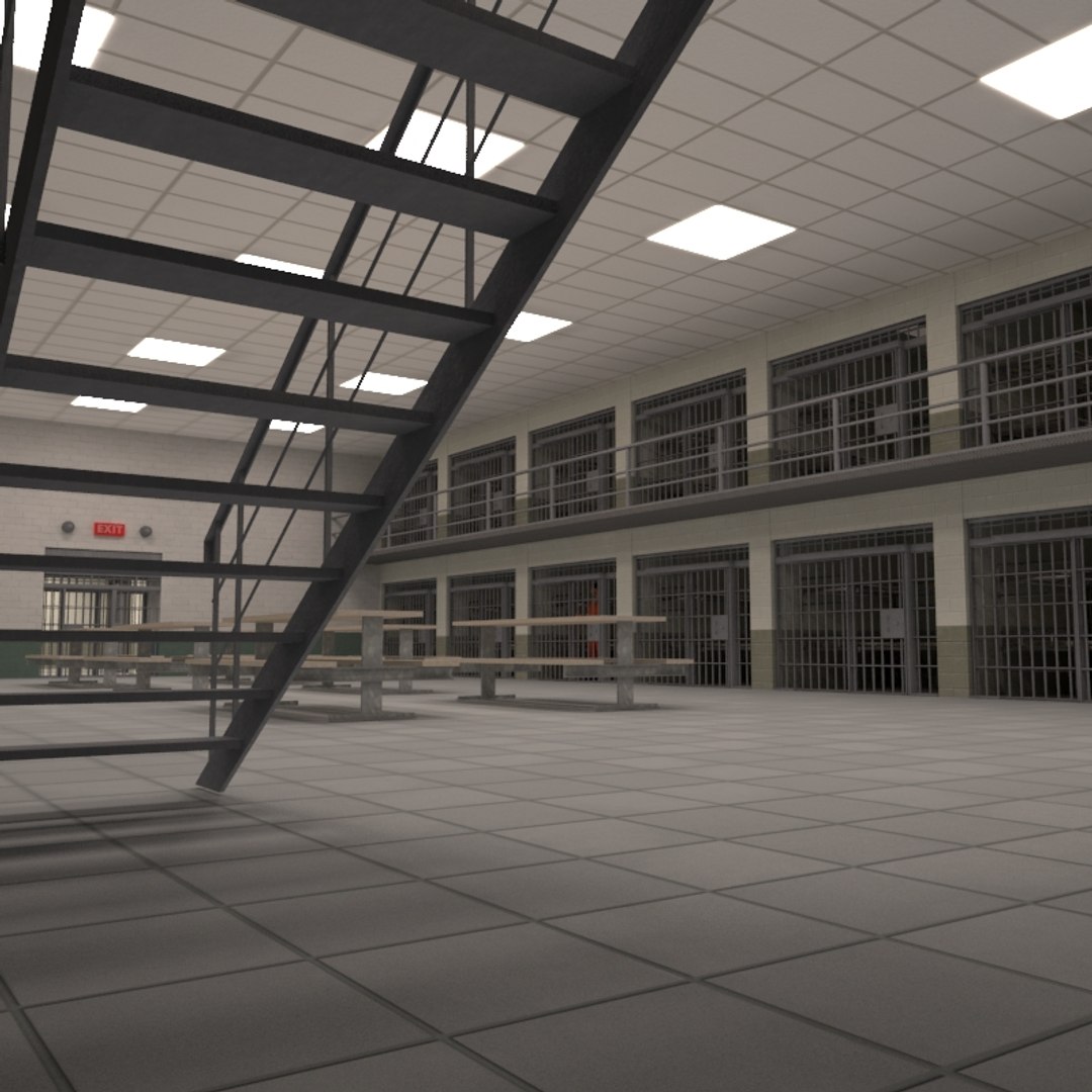 Max Interior Prison Block