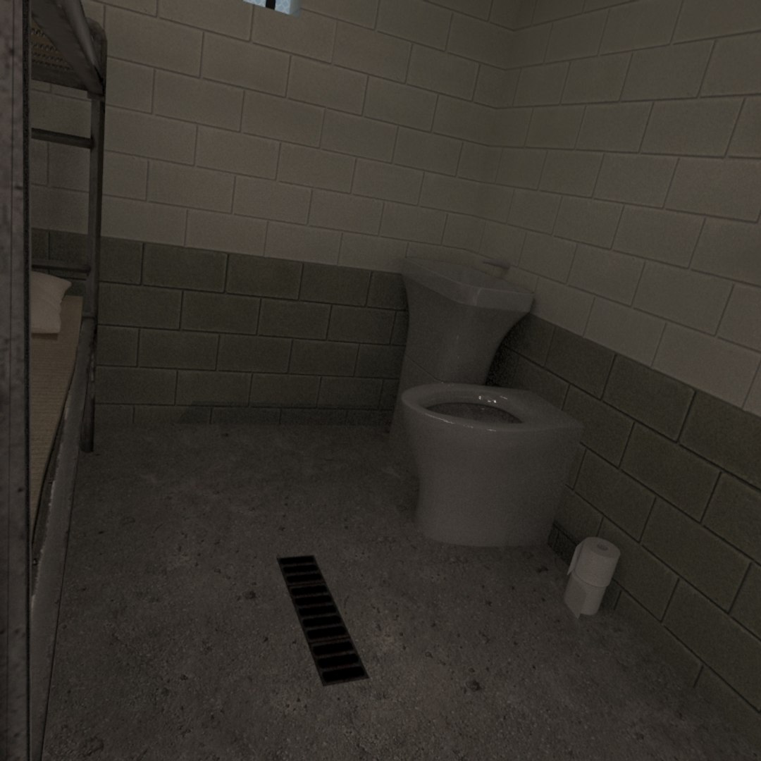 Max Interior Prison Block