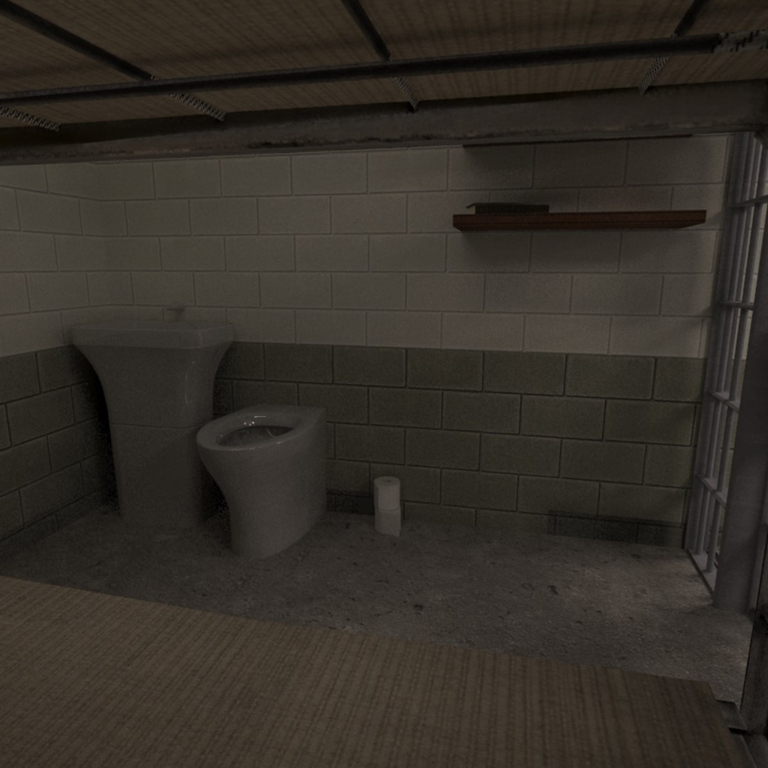 Max Interior Prison Block