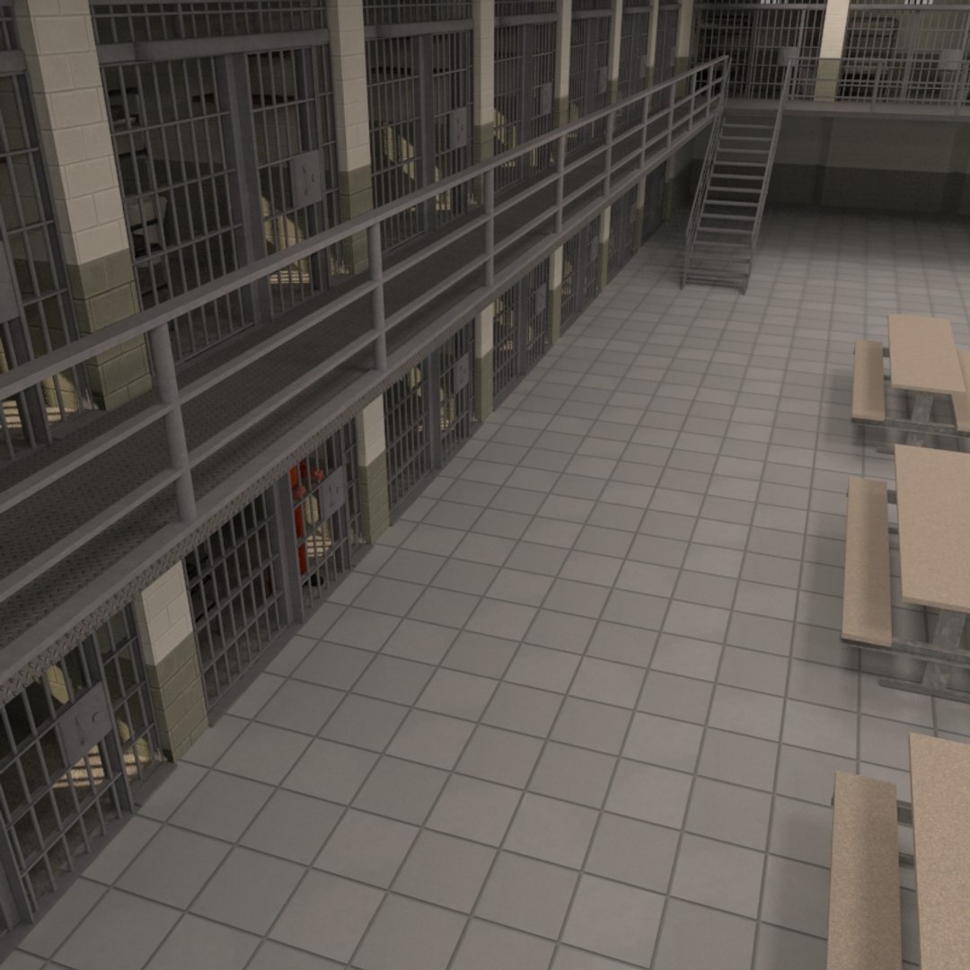Max Interior Prison Block