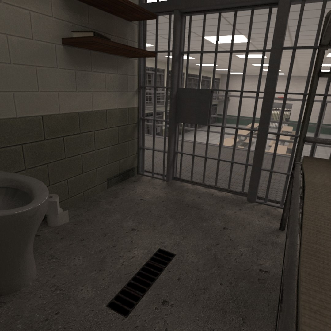Max Interior Prison Block