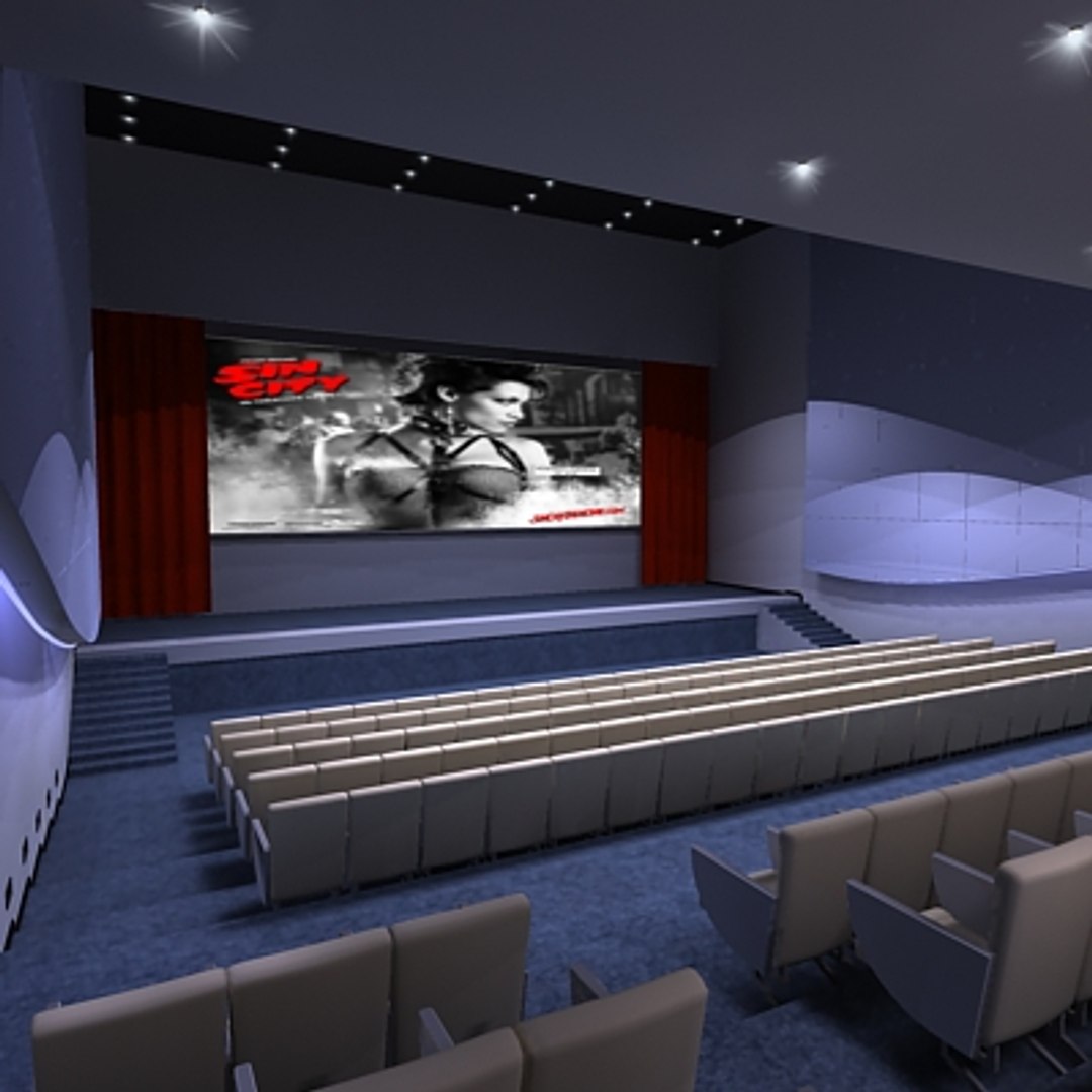 Theatre 3d Model