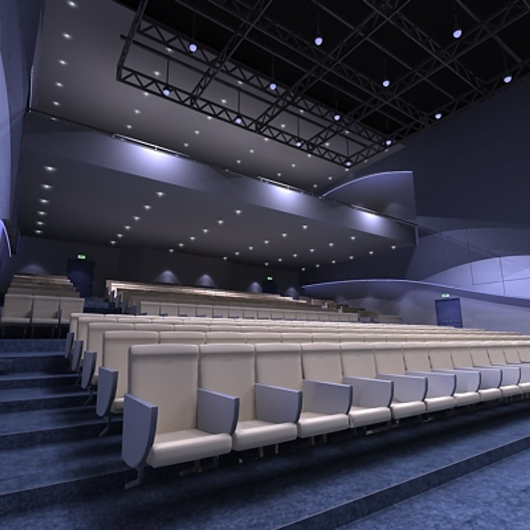 Theatre 3d Model