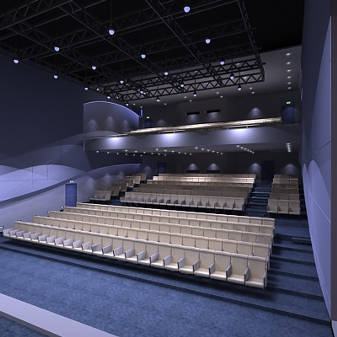 Theatre 3d Model