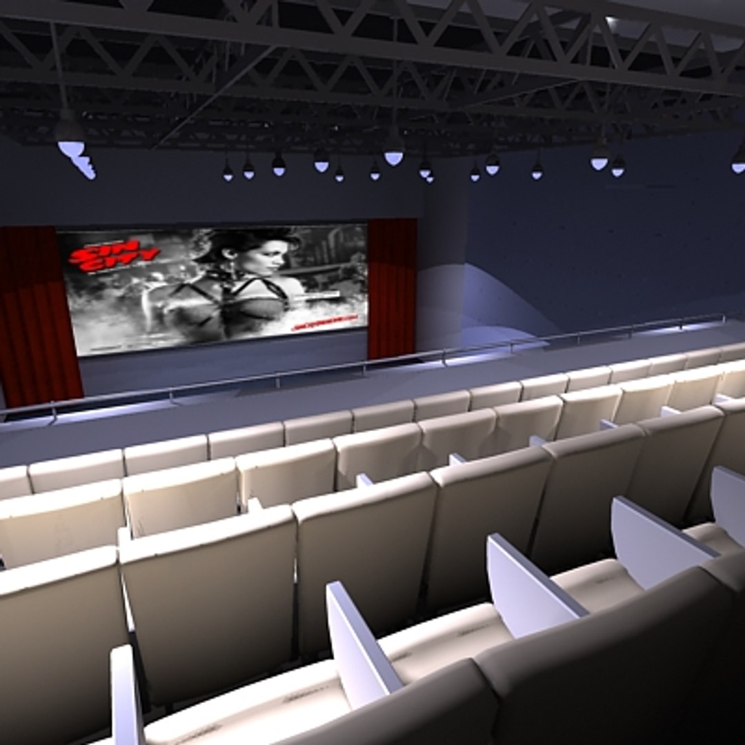 Theatre 3d Model