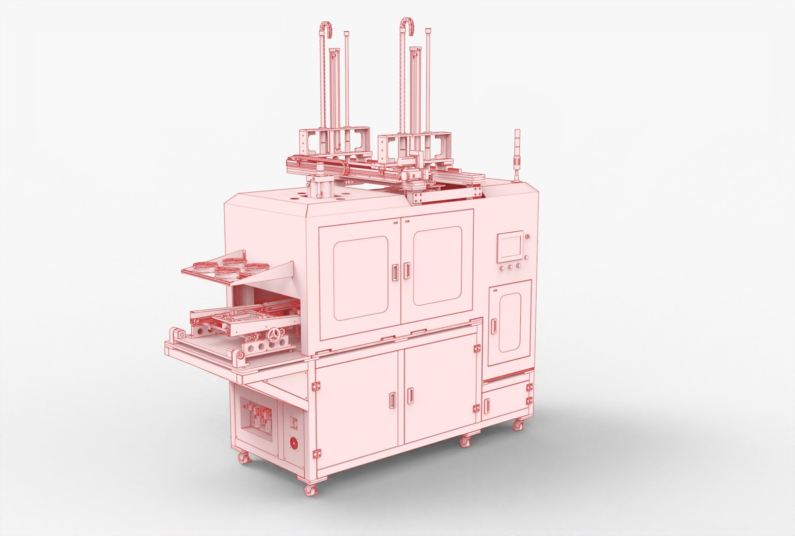 Mass Production Of Fully Automatic Assembly Equipment 3D Model ...