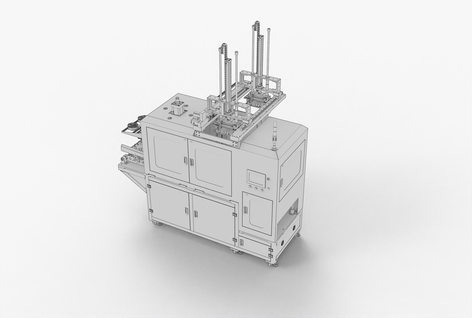 Mass Production Of Fully Automatic Assembly Equipment 3D Model ...