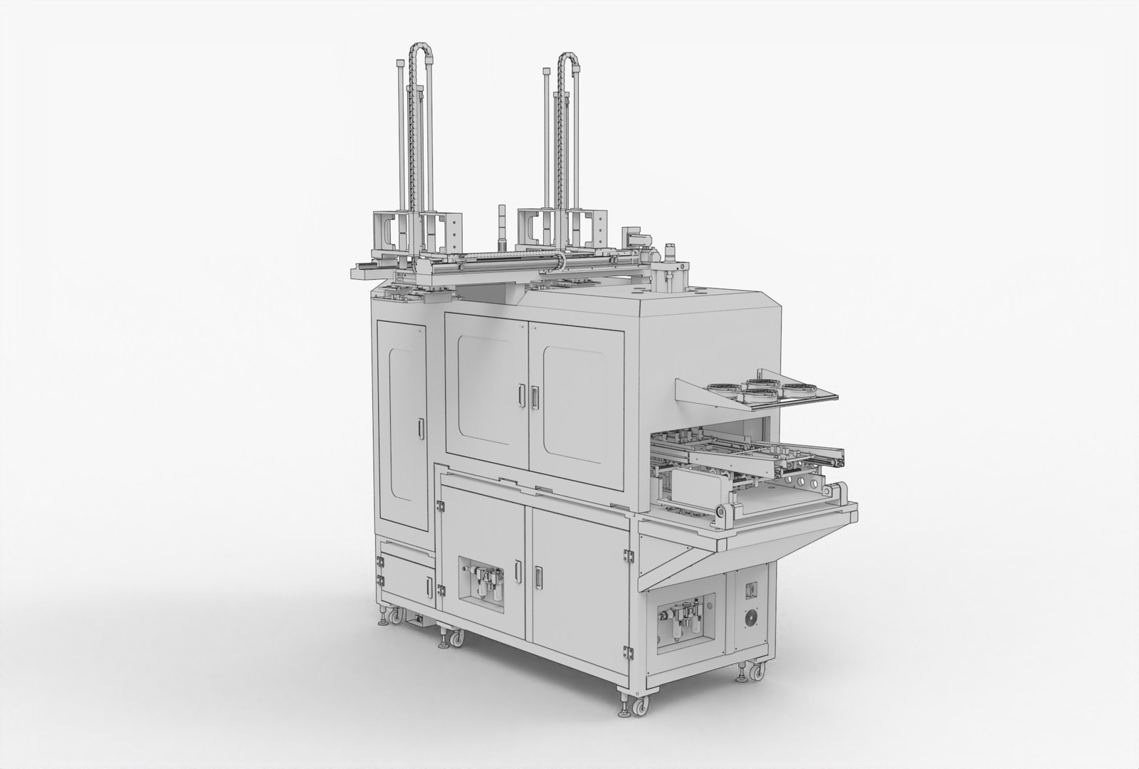 Mass Production Of Fully Automatic Assembly Equipment 3D Model ...