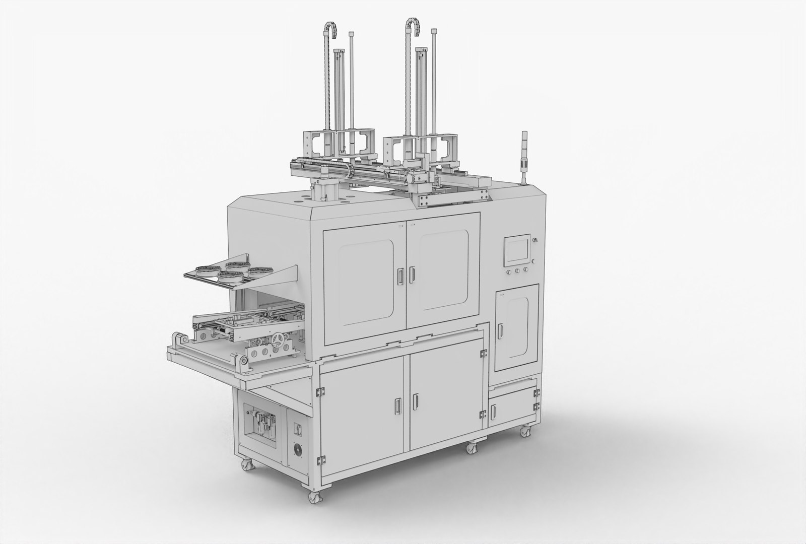 Mass Production Of Fully Automatic Assembly Equipment 3D Model ...