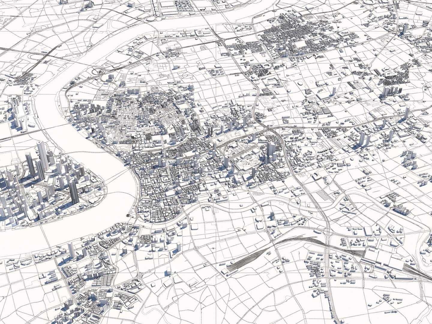 City Shanghai 3D - TurboSquid 1433396