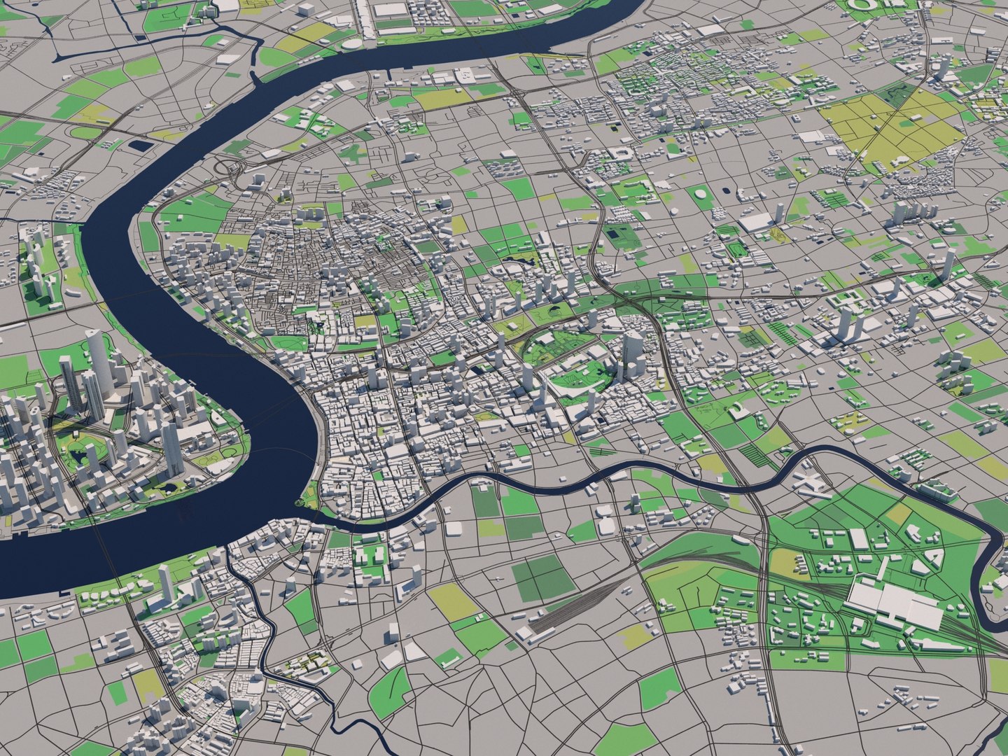 City Shanghai 3D - TurboSquid 1433396