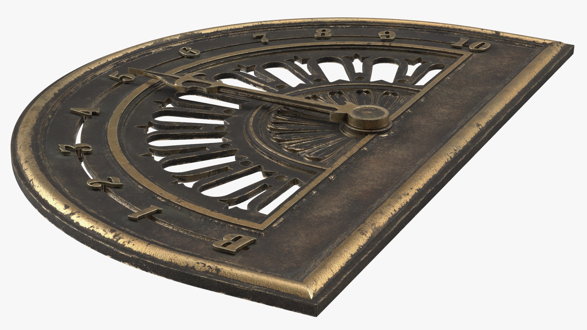 Antique Elevator Floor Indicator 3D - TurboSquid 2279800
