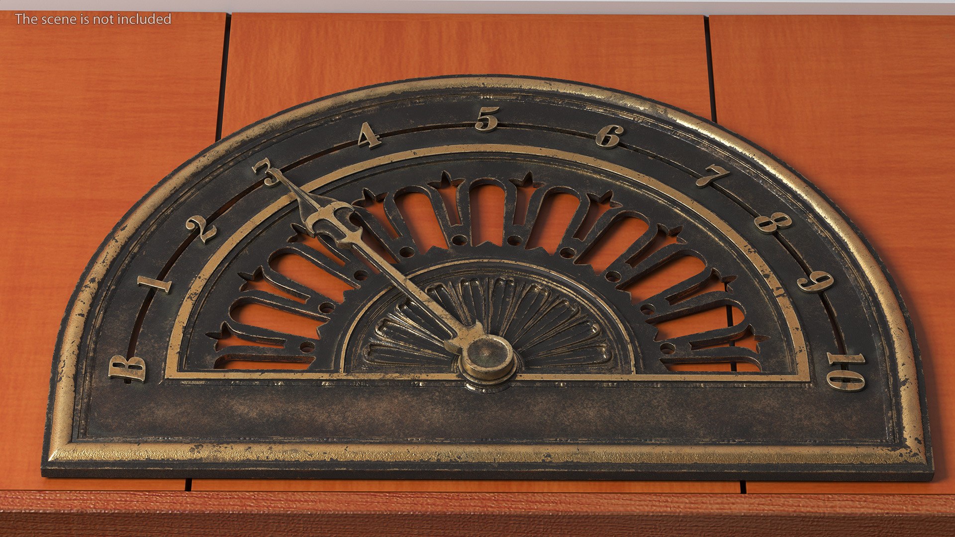 Antique Elevator Floor Indicator 3D - TurboSquid 2279800