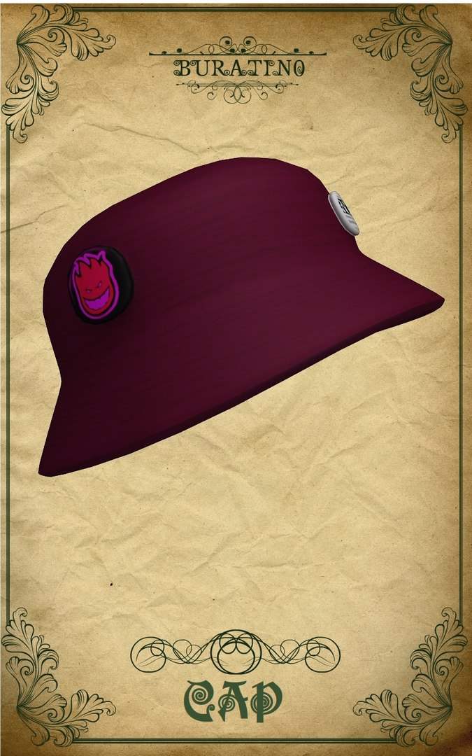 Cap 3d Model