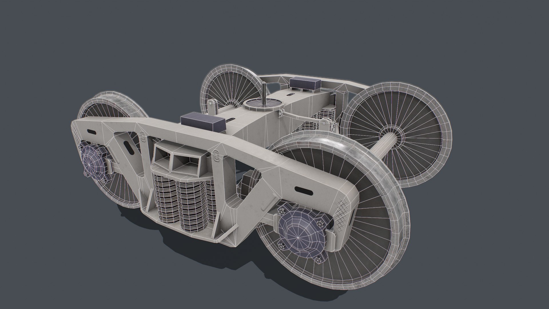 Pbr Bogie 3D - TurboSquid 1434241