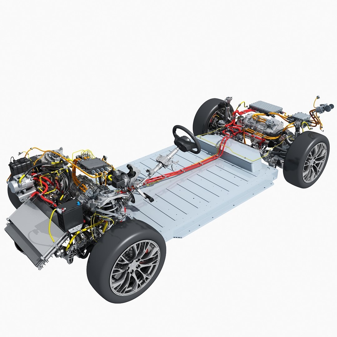 Car Chassis collection 3D - TurboSquid 2053146