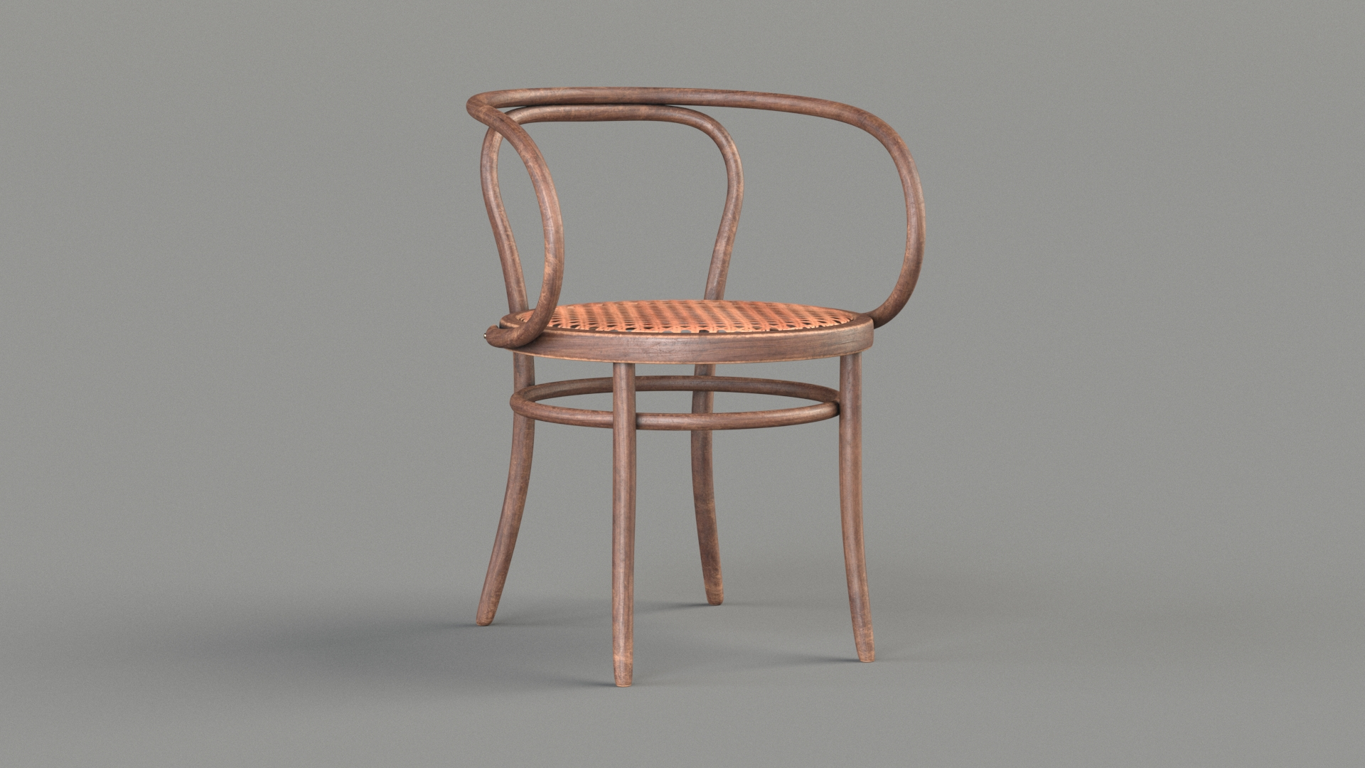 3D Old Thonet 209 Chair Model - TurboSquid 1538504