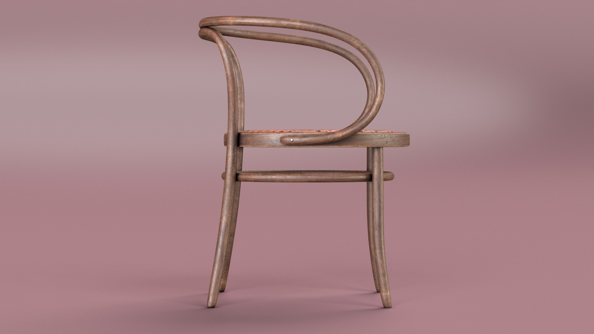 3D Old Thonet 209 Chair Model - TurboSquid 1538504