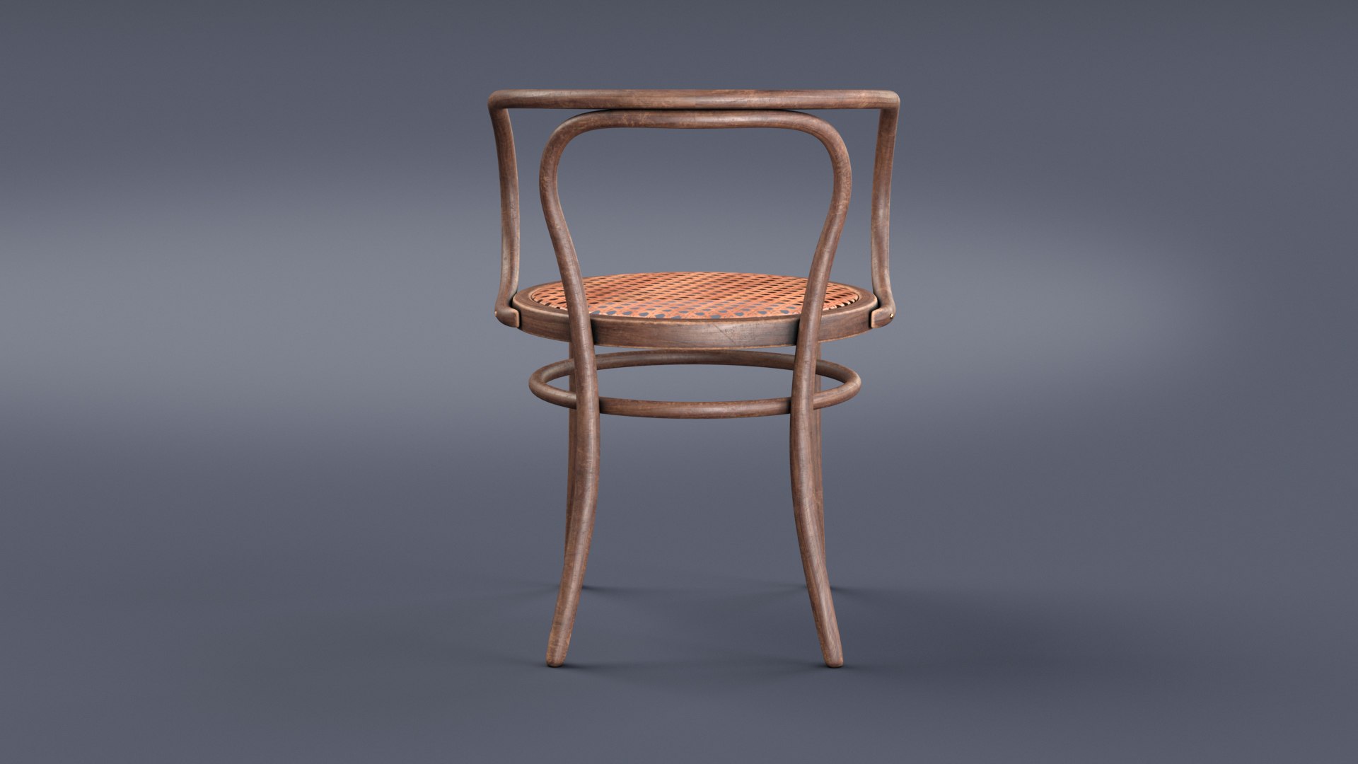 3D Old Thonet 209 Chair Model - TurboSquid 1538504