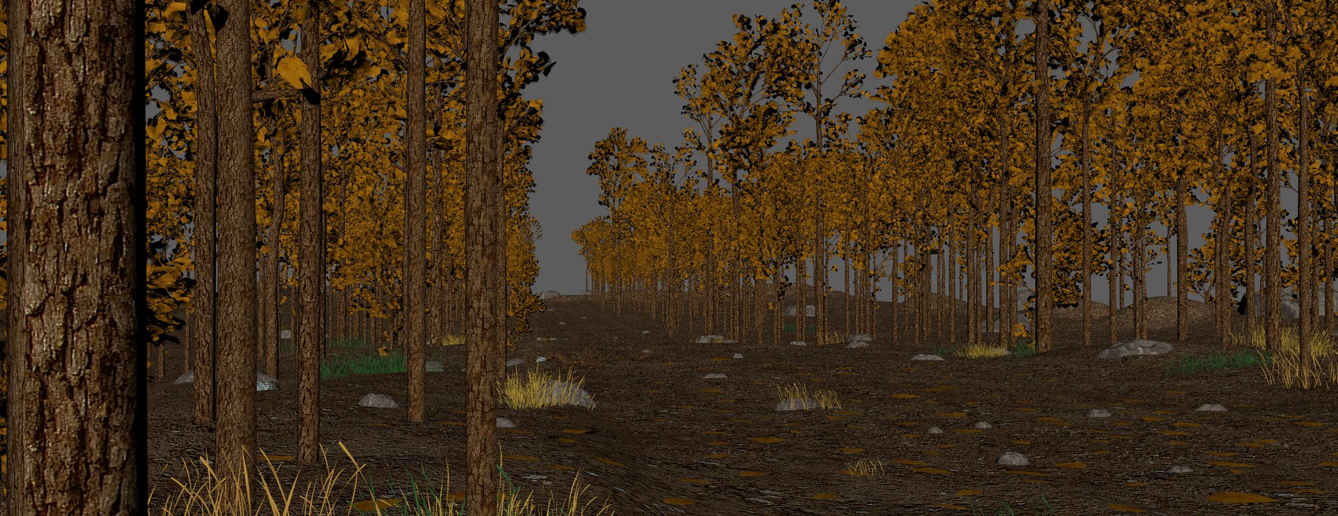 Landscape Autumn 3D Model - TurboSquid 1300151