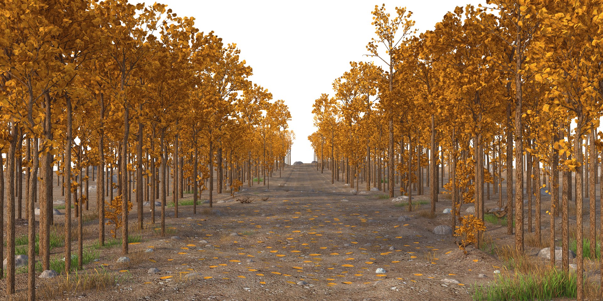 Landscape Autumn 3D Model - TurboSquid 1300151