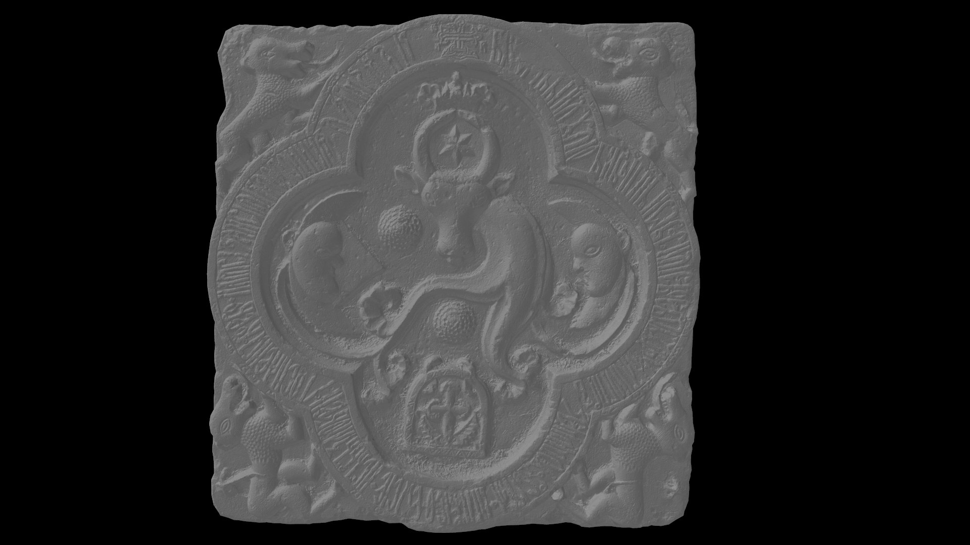 Medieval Relief Scan 3D Model - TurboSquid 1840445