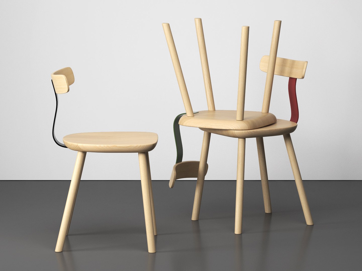 T1 Chair 3D Model - TurboSquid 1308493