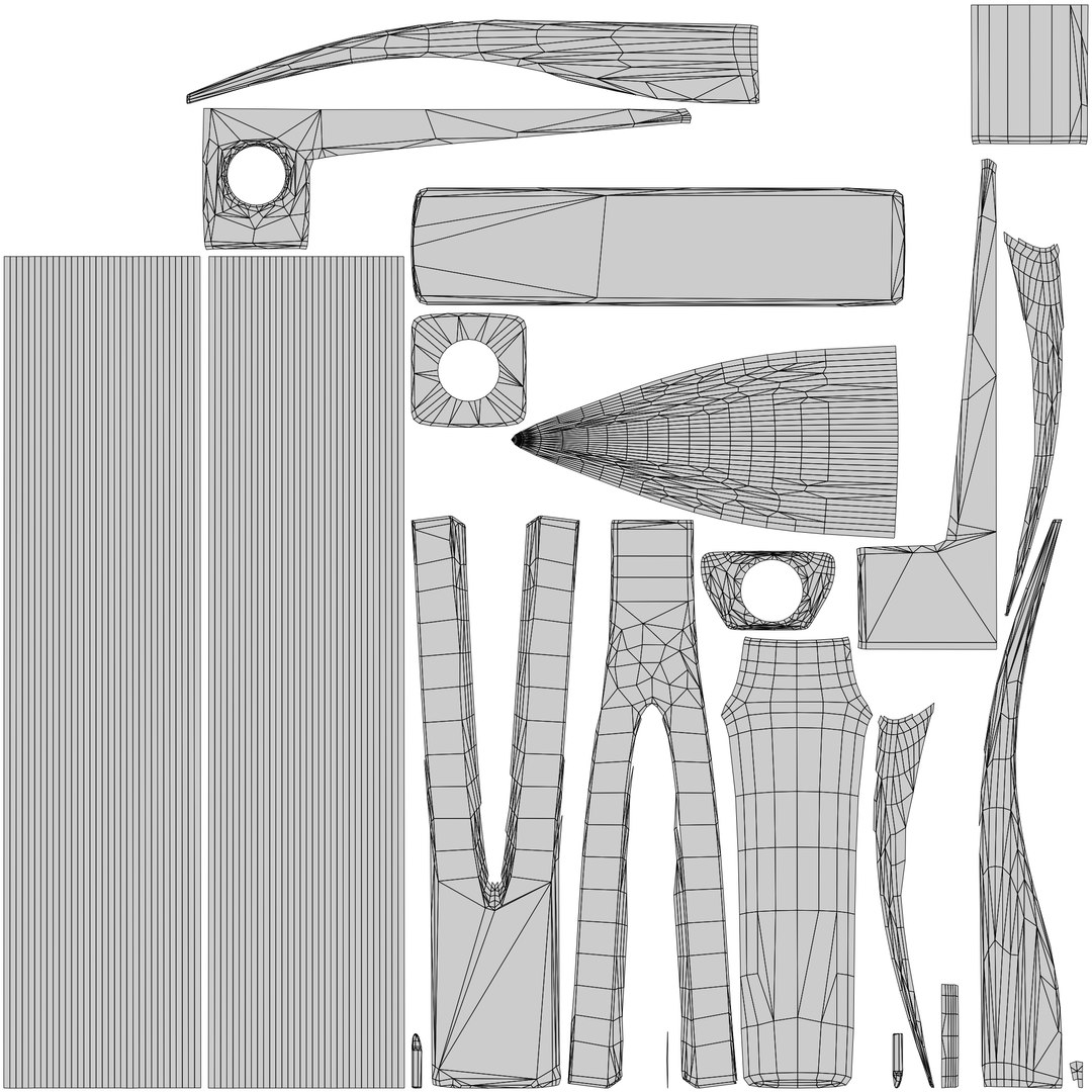 Halligan Bar 3D Model - TurboSquid 2250877