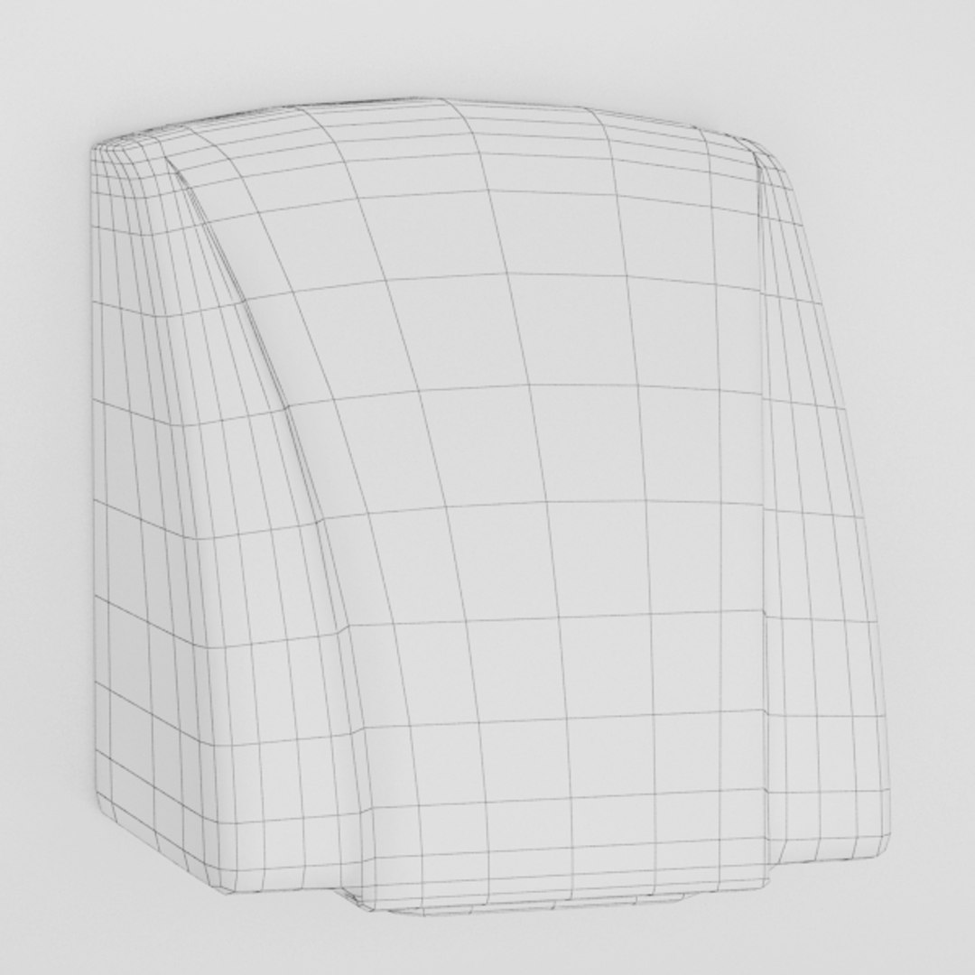 3d Model Hand Dryer Dry