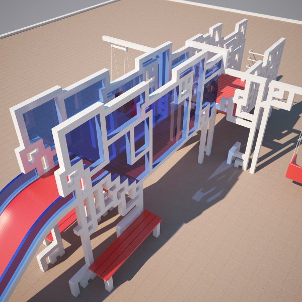 park 3d model