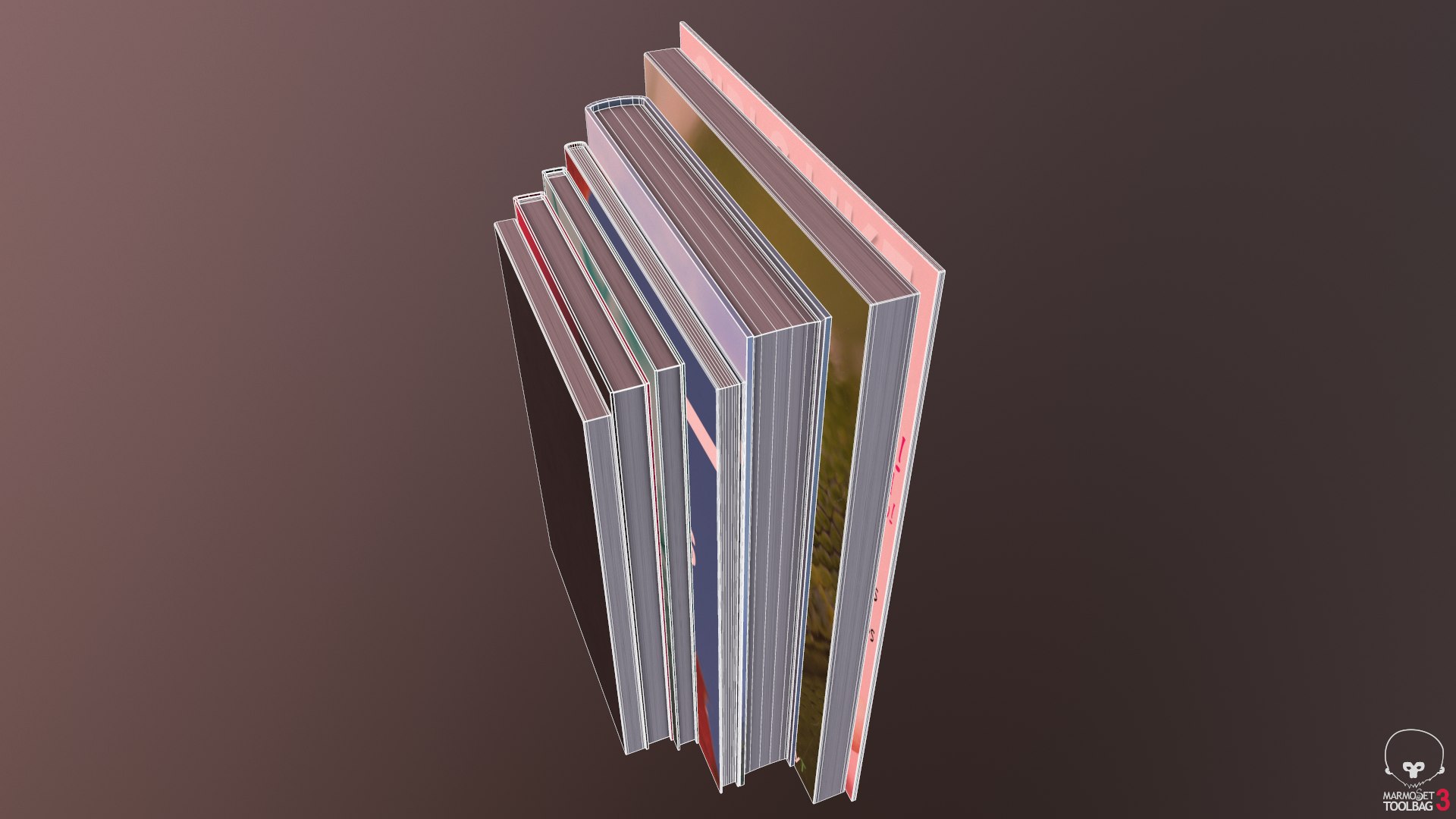 Book Text Textbook 3D Model - TurboSquid 1668983