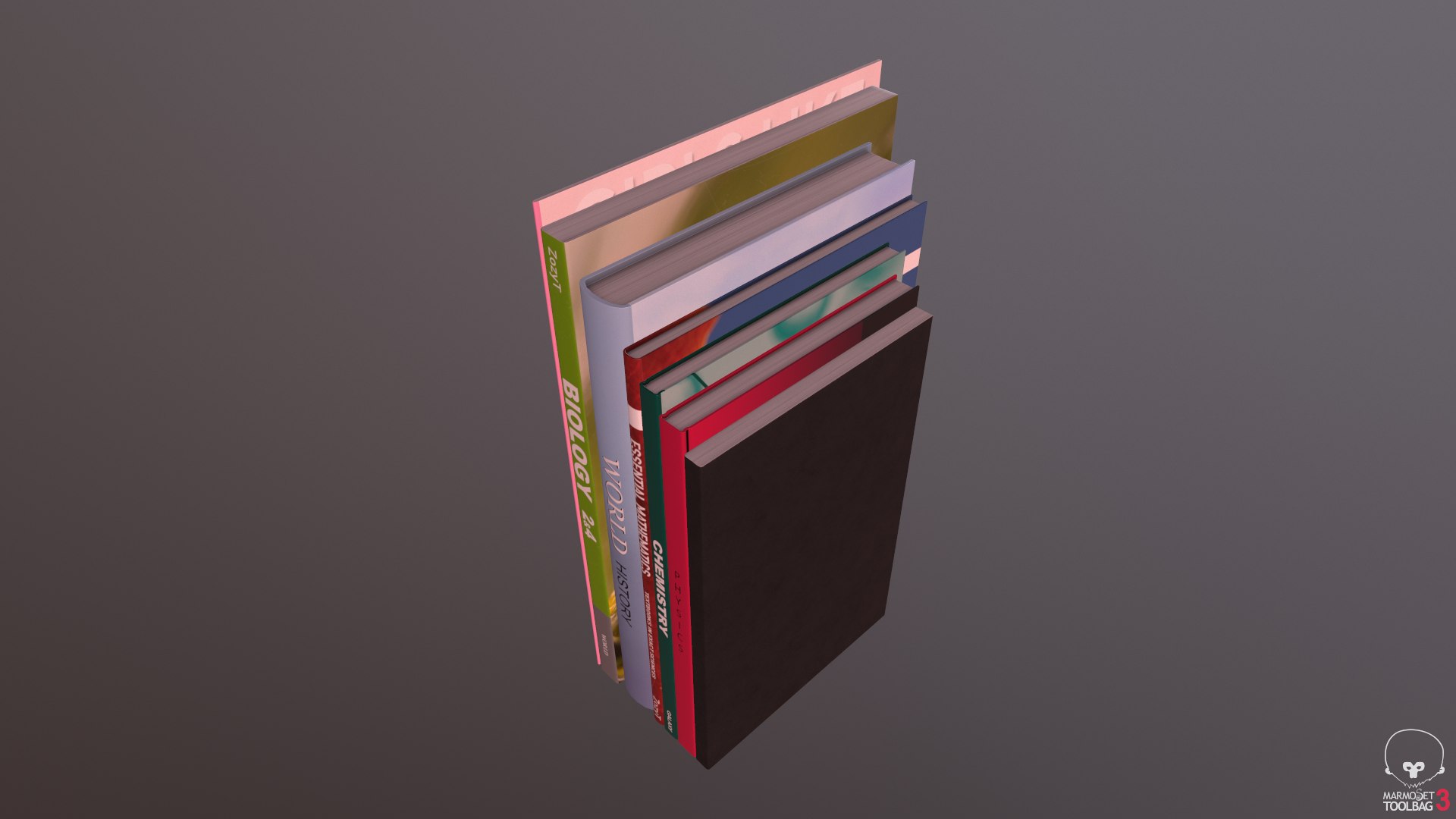 Book Text Textbook 3D Model - TurboSquid 1668983