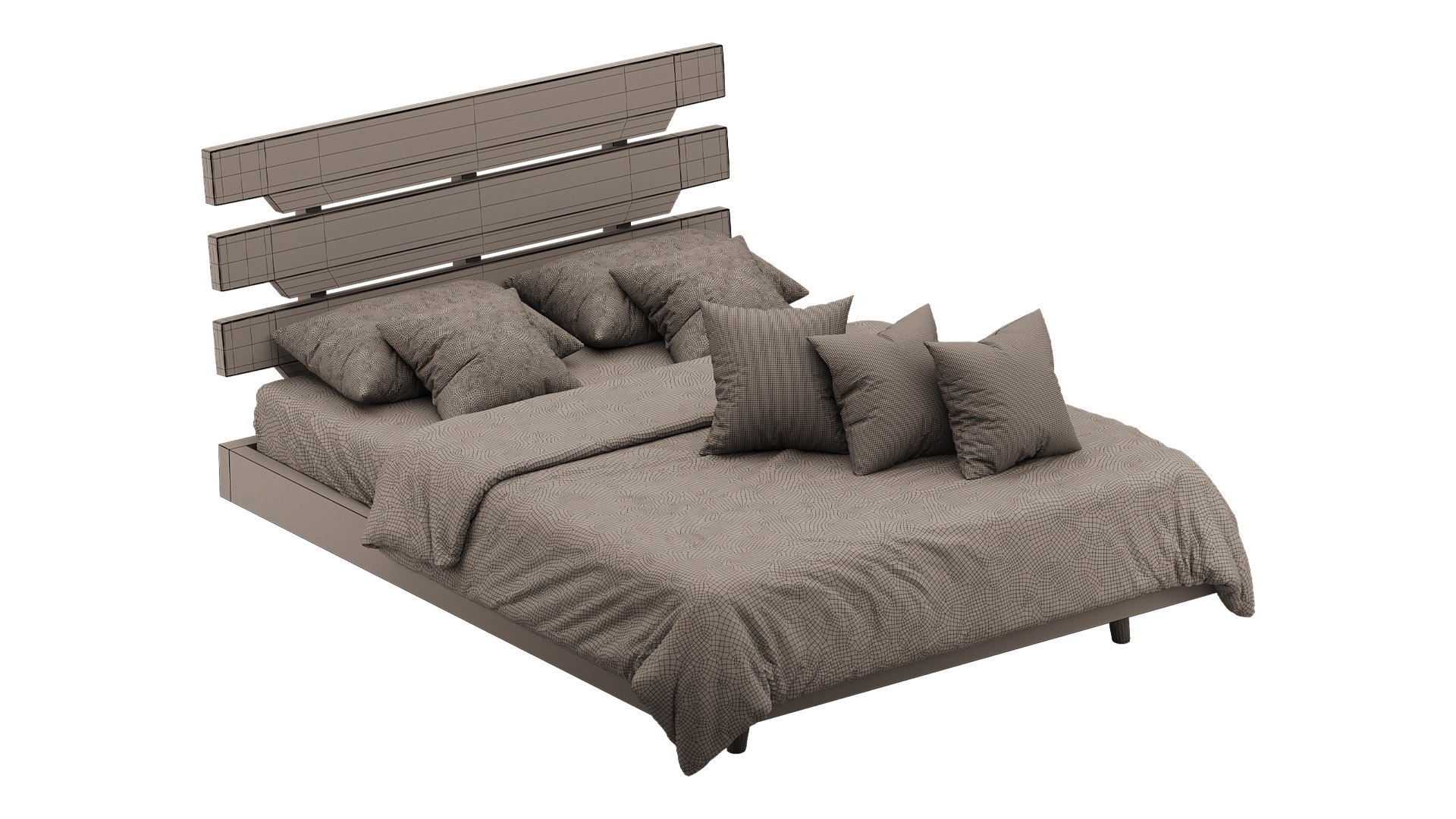 Baxton Studio Anzia MidCentury Modern 3D Model - TurboSquid 2321262