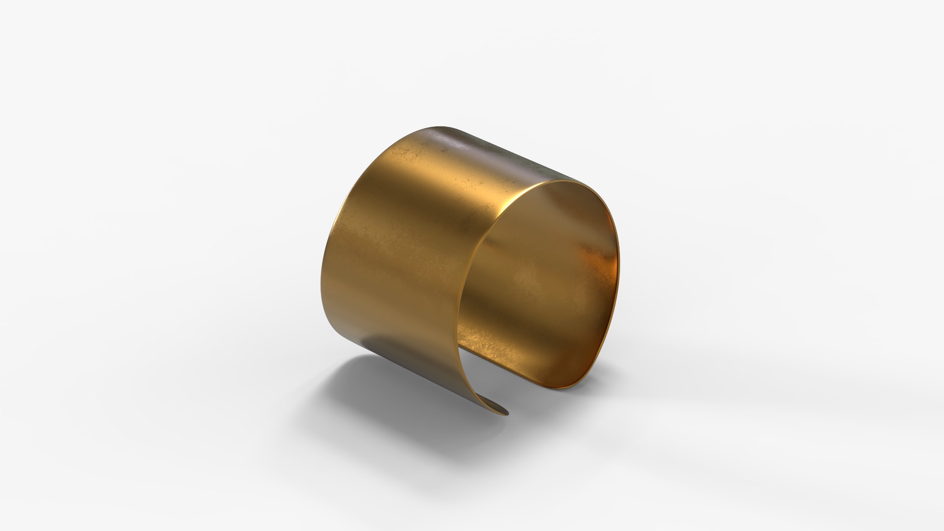 3D Model Wide Wrist Bracelet - TurboSquid 2073615