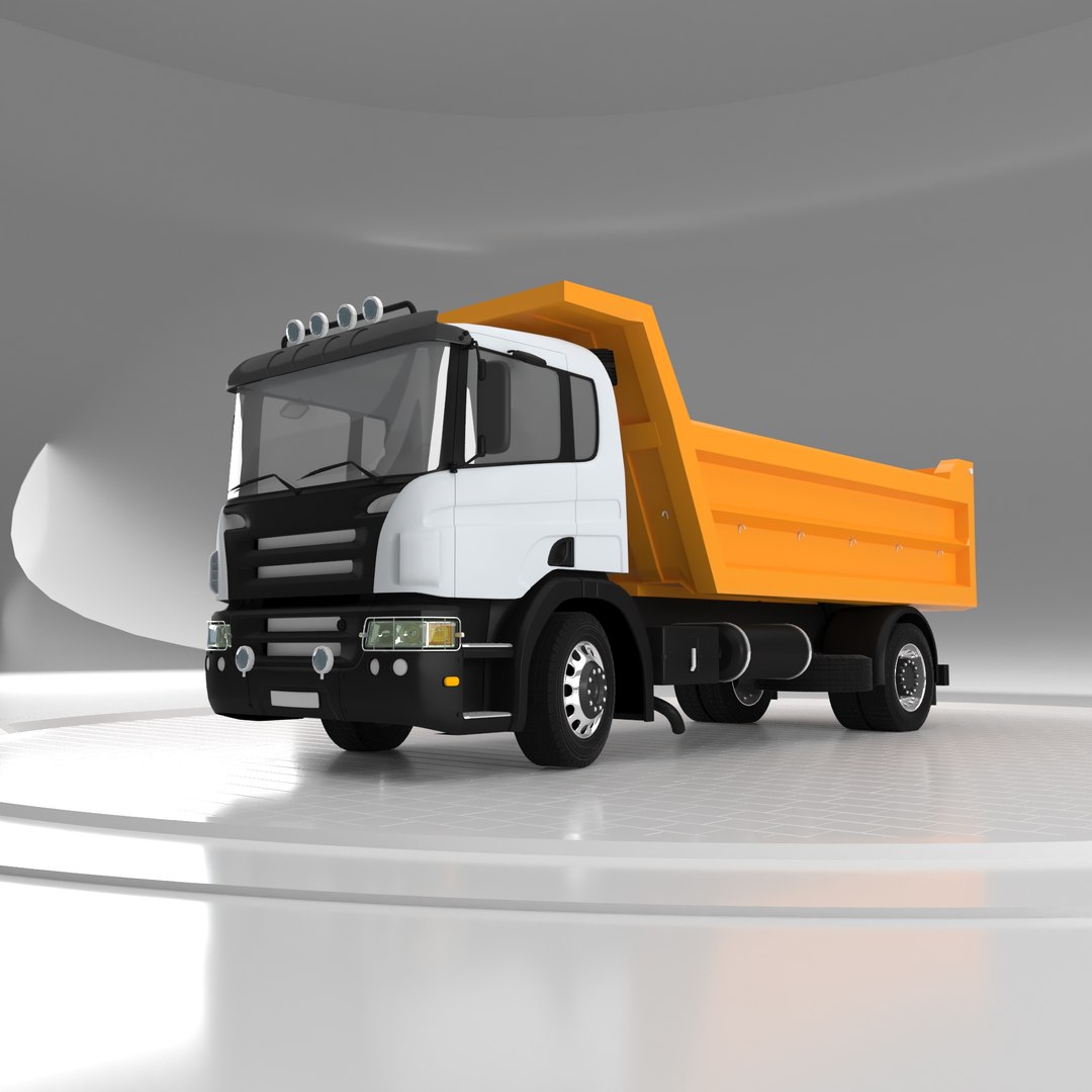 Tipper Truck V03 Model - TurboSquid 1730881