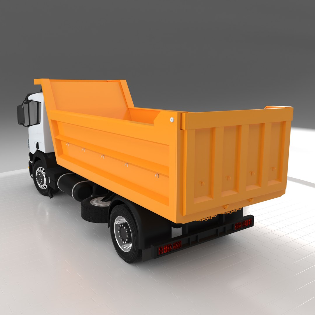 Tipper Truck V03 Model - TurboSquid 1730881