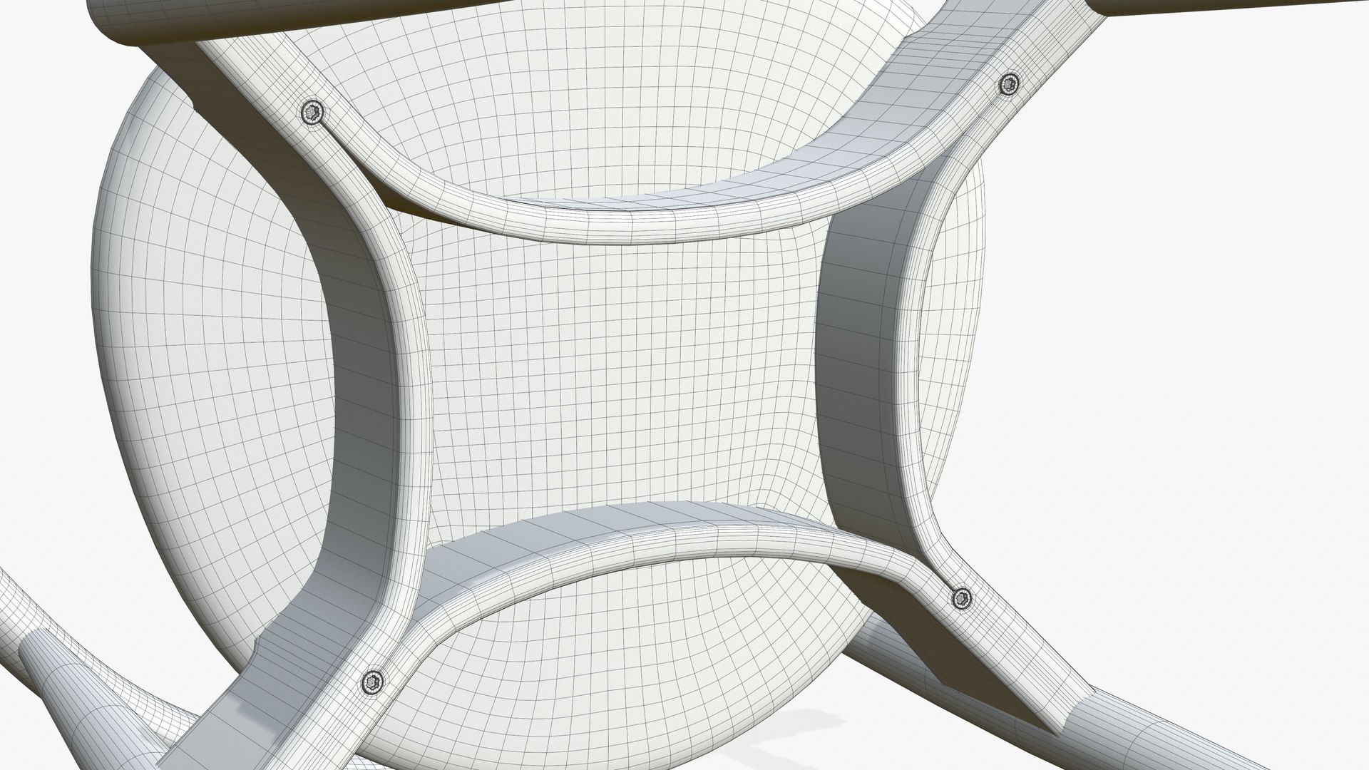 3D Dining Chair CH 20 model - TurboSquid 1858356