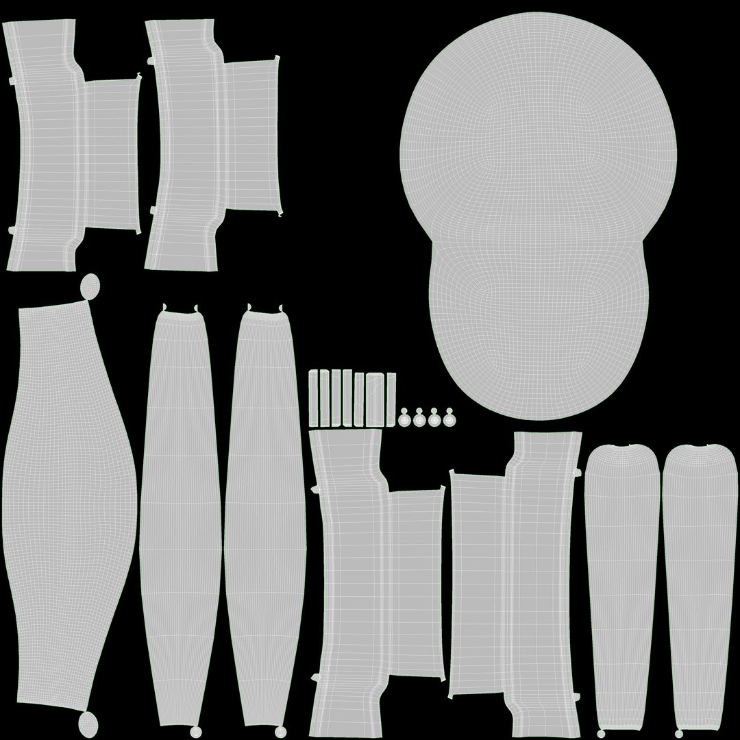 3D Dining Chair CH 20 model - TurboSquid 1858356