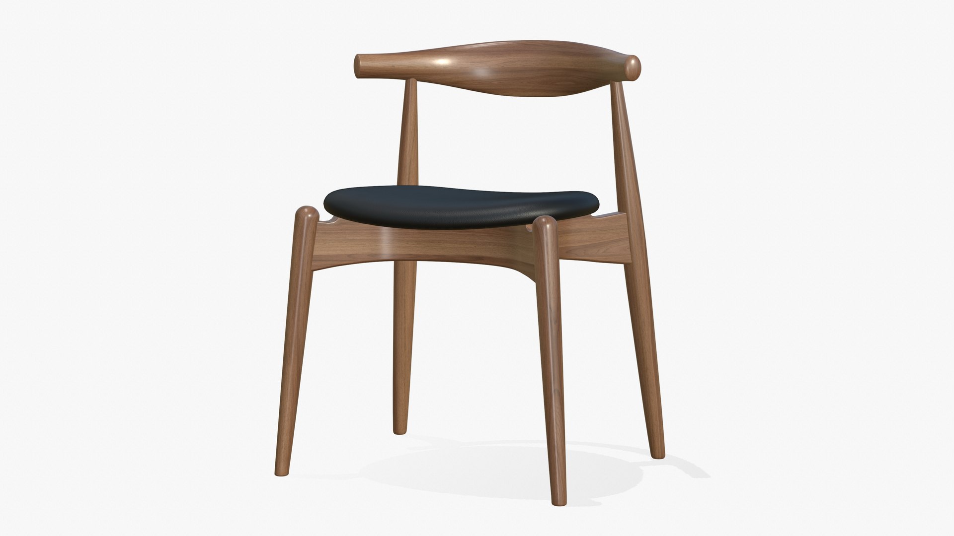 3D Dining Chair CH 20 Model - TurboSquid 1858356