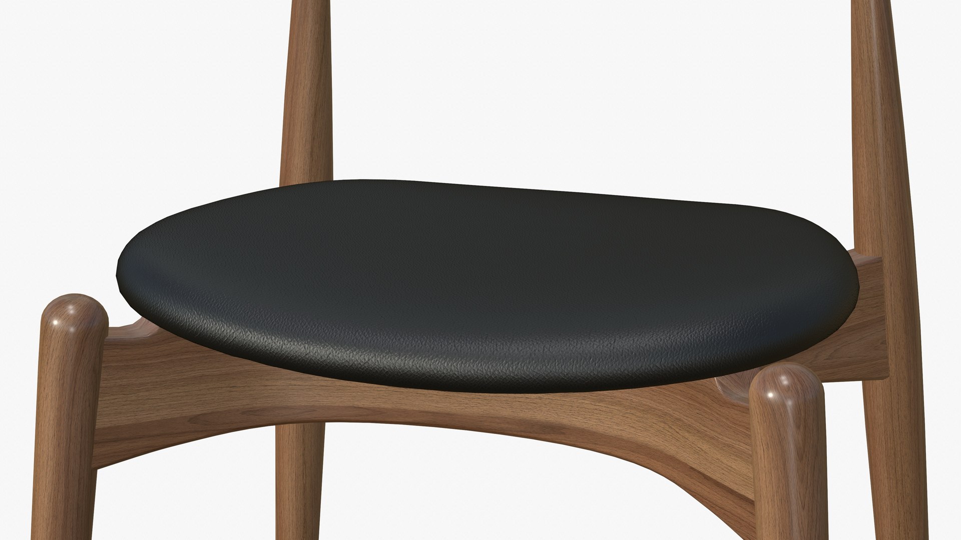 3D Dining Chair CH 20 model - TurboSquid 1858356