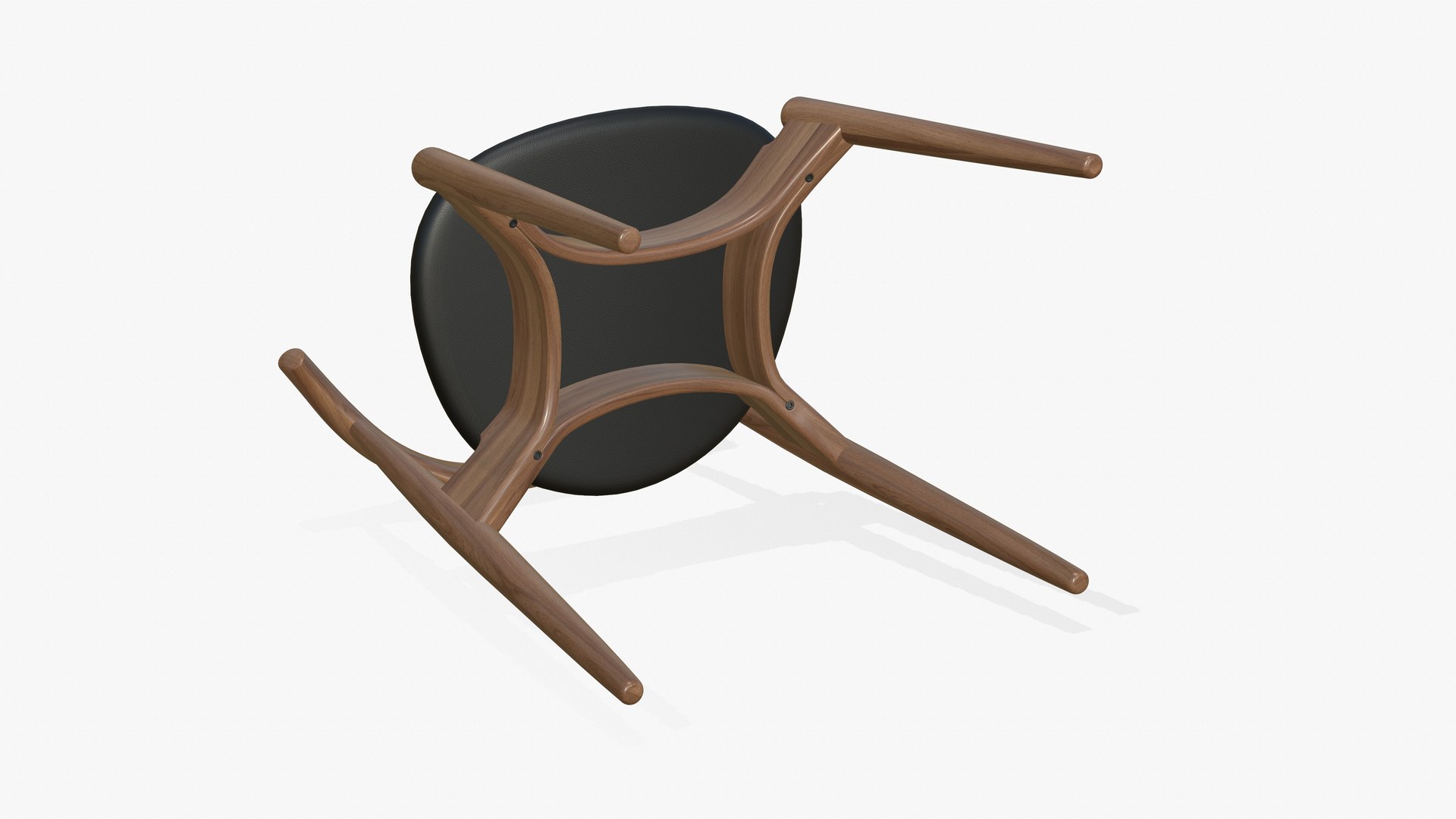 3D Dining Chair CH 20 Model - TurboSquid 1858356