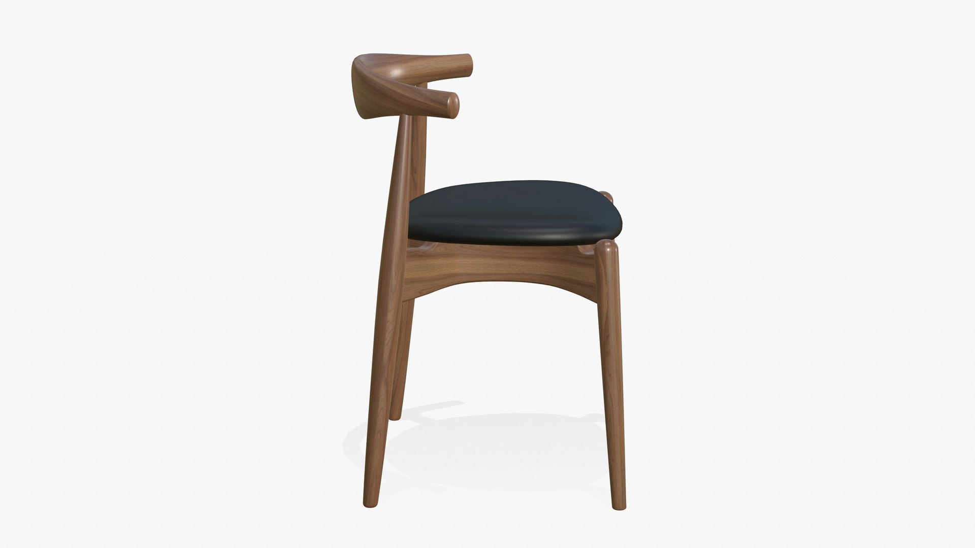 3D Dining Chair CH 20 Model - TurboSquid 1858356