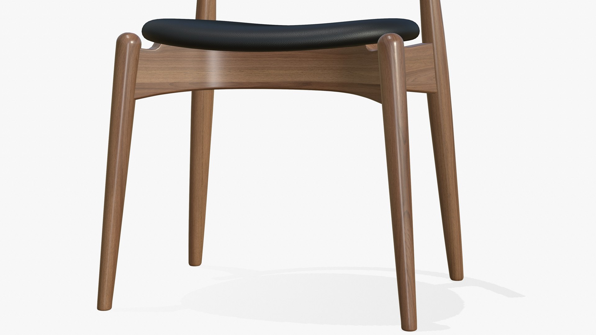 3D Dining Chair CH 20 model - TurboSquid 1858356